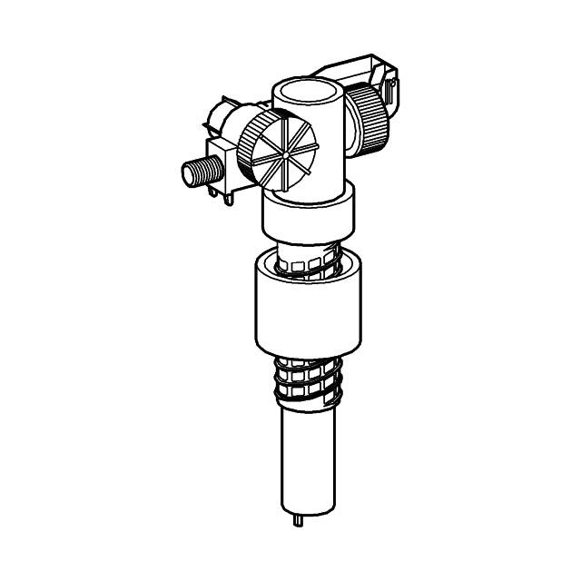 Shop-Installateur - Grohe-Dal Füllventil mit Abdeckkappe und Drossel ...