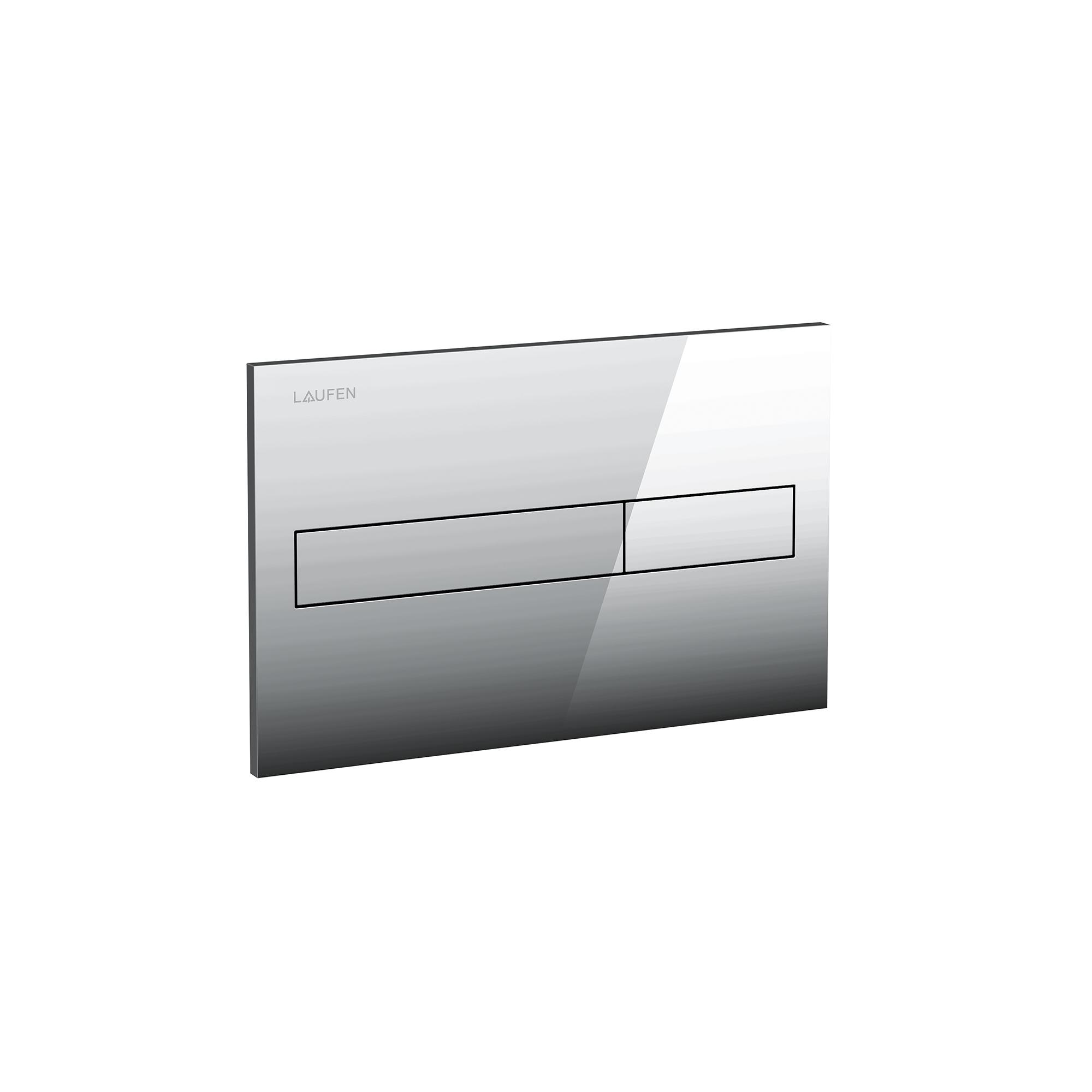Shop-Installateur -Laufen LIS AW1 Drückerplatte chrom für Zwei...