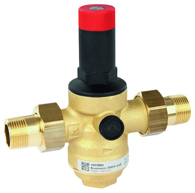 Shop-Installateur -Resideo Druckminderer D06FH Hochdruckausführ...